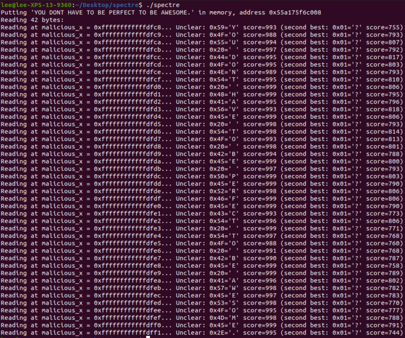 Spectre Exploit Technical Analysis - Elemendar